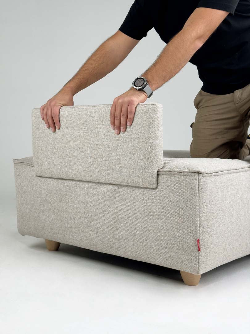 Modulares, waschbares Sofa – Stil trifft Komfort | Livom